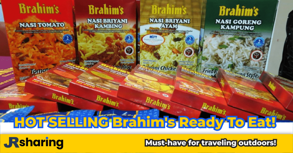 Must-have for traveling outdoors! Brahim's Ready To Eat! | JR Sharing