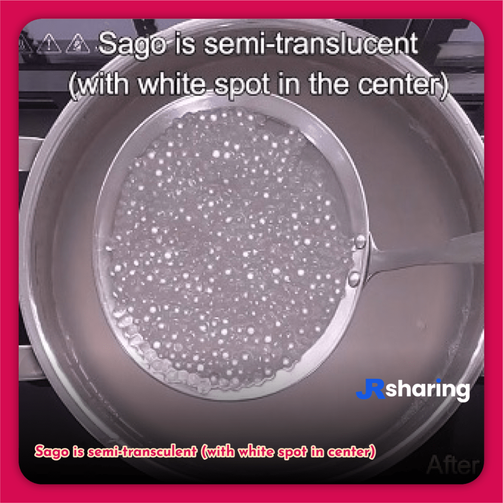 How to cook Sago Pearls? Your sweetener dessert! | JR Sharing