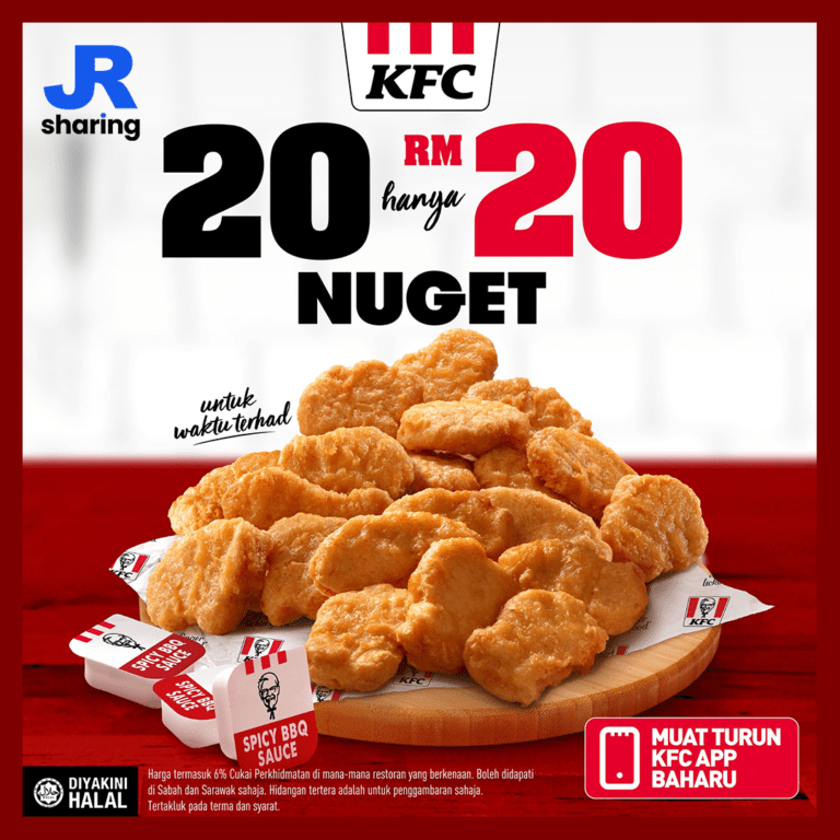Get Your Crunch On with KFC's 20-Piece Chicken Nugget Promotion! | JR ...