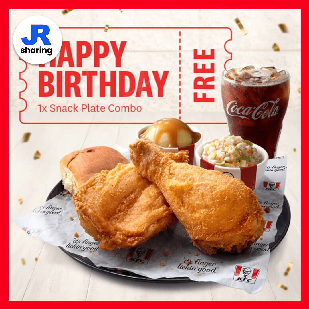 Klaim 1 Set KFC Snack Plate Untuk August Baby Secara Percuma! | JR Sharing
