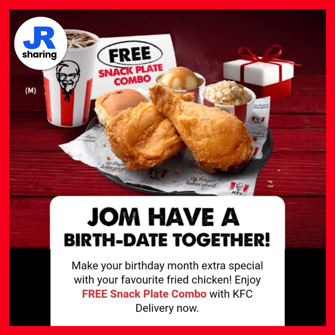 Klaim 1 Set KFC Snack Plate Untuk August Baby Secara Percuma! | JR Sharing